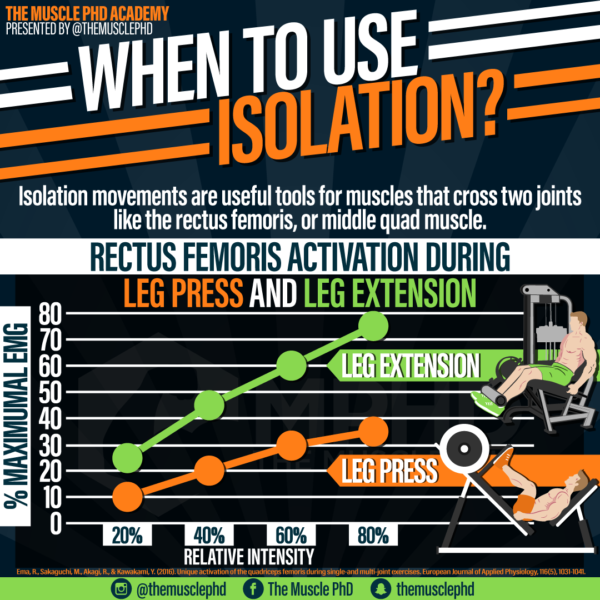 Isolation Exercises and Gains - The Muscle PhD